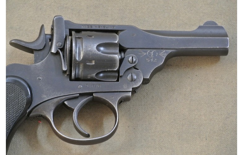 !! VERKAUFT !! Kipplauf-Revolver, Webley MK III , Kal. .380.